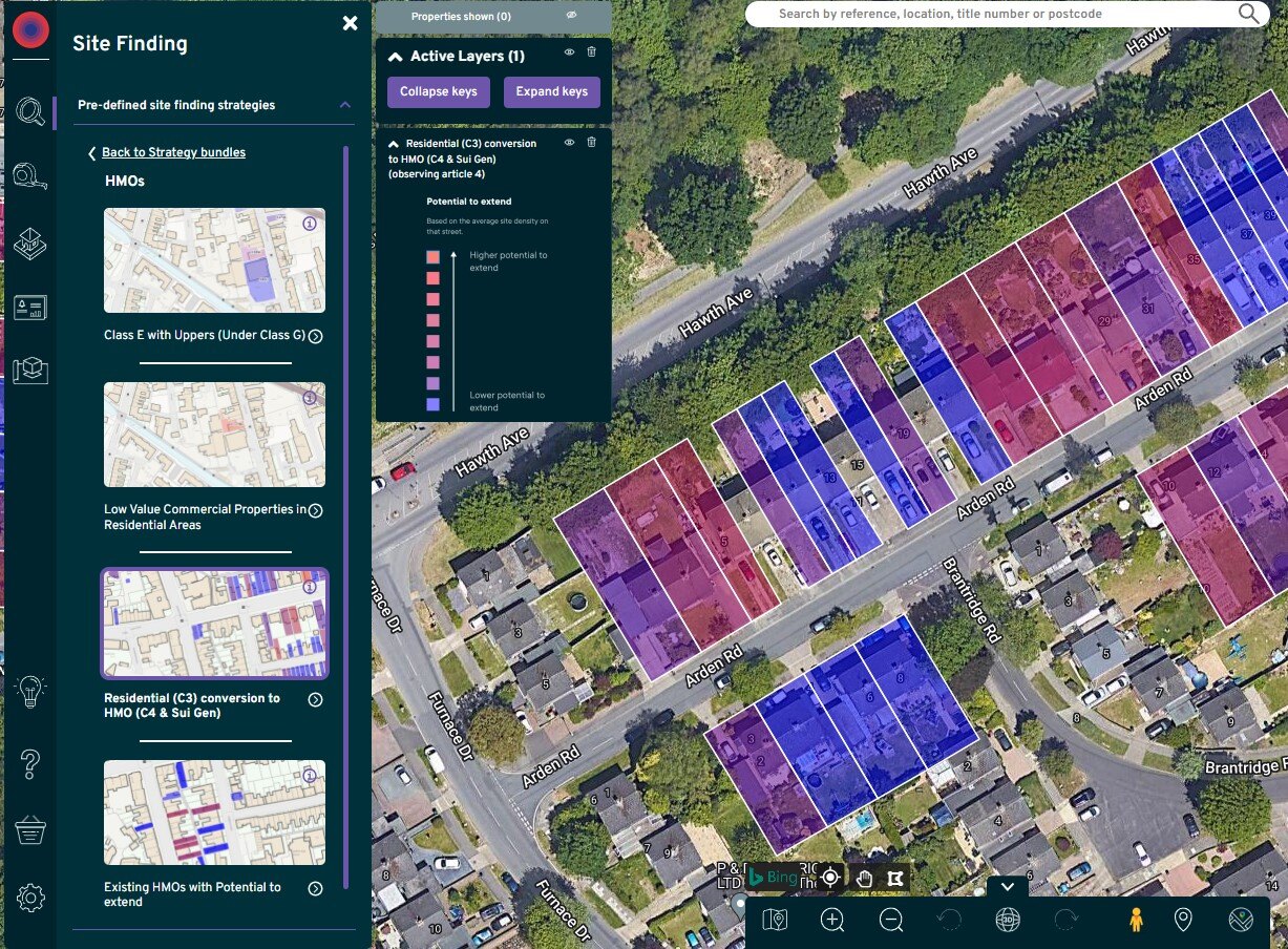 Nimbus | Feature - Pre-defined site finding